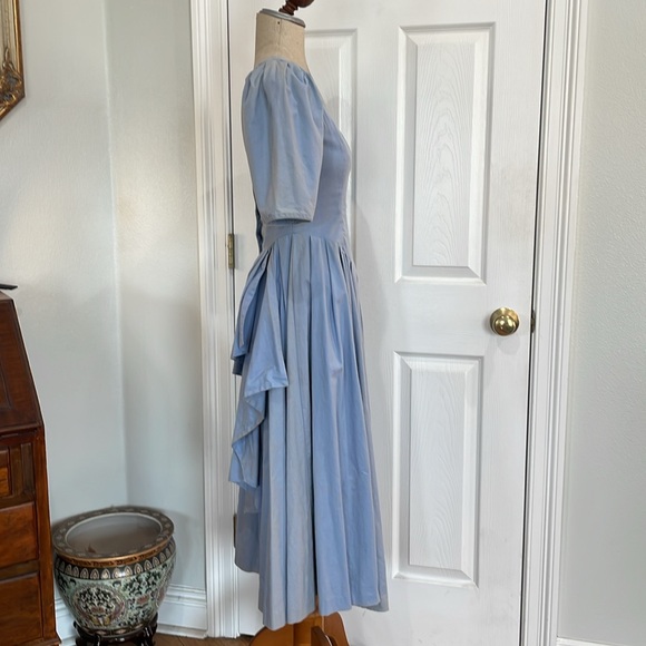 Laura Ashley | Dresses | Vintage Laura Ashley Cottagecore Dress Pleats ...